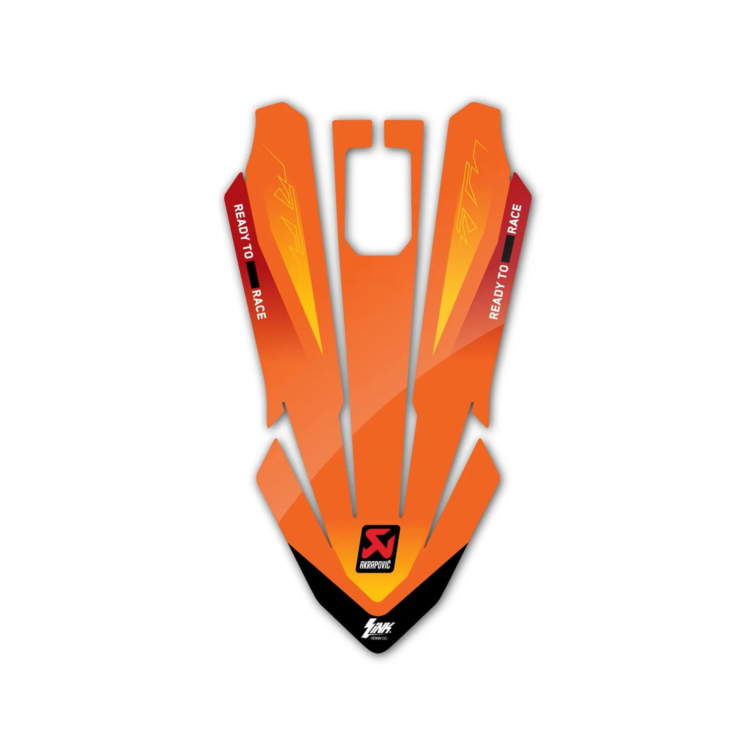 KTM Front Guard Graphics | Rival Ink Design Co