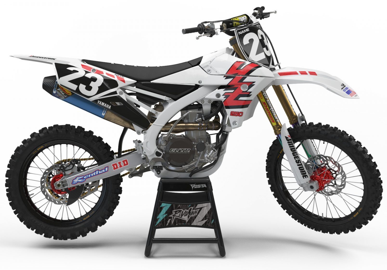 Yamaha RETRO 93 FACTORY Graphics Kit, 57% OFF