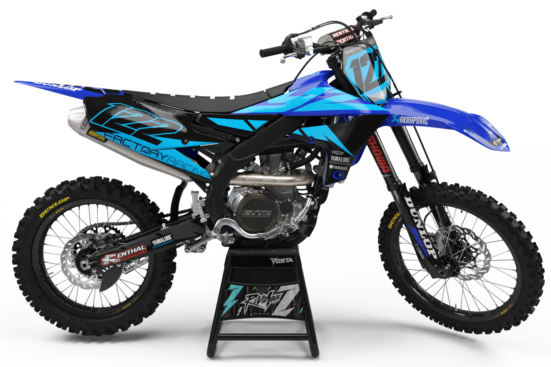 YAMAHA ‘BLISS CYAN’ KIT – Rival Ink Design Co