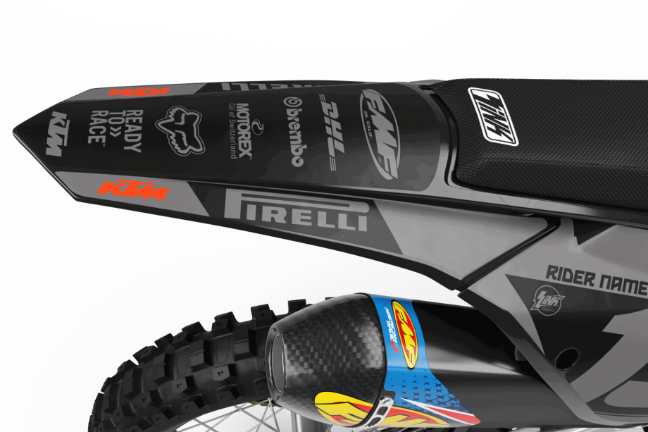 KTM ‘RACE READY GREY’ KIT – Rival Ink Design Co