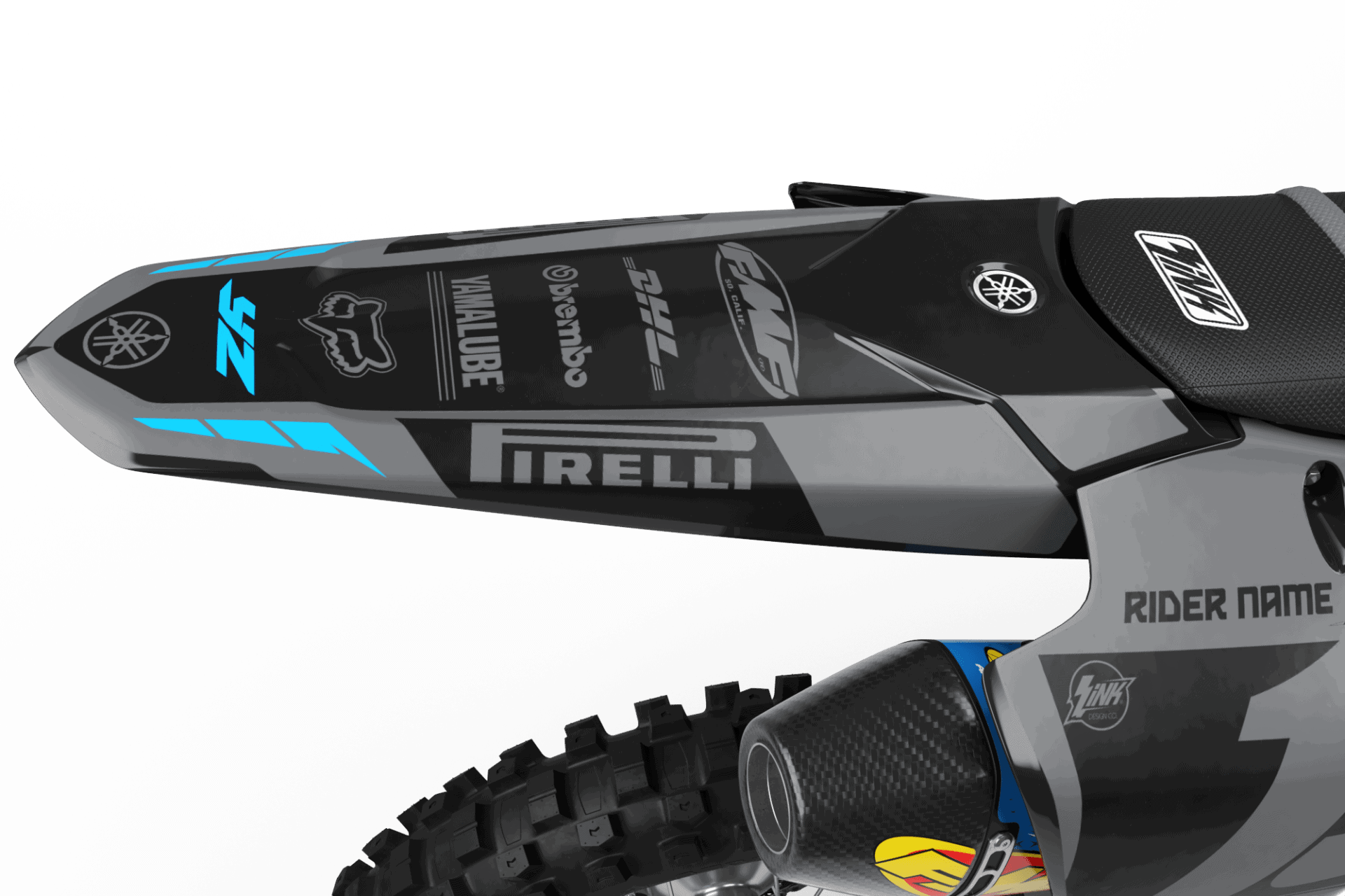 YAMAHA ‘RACE READY GREY’ KIT – Rival Ink Design Co