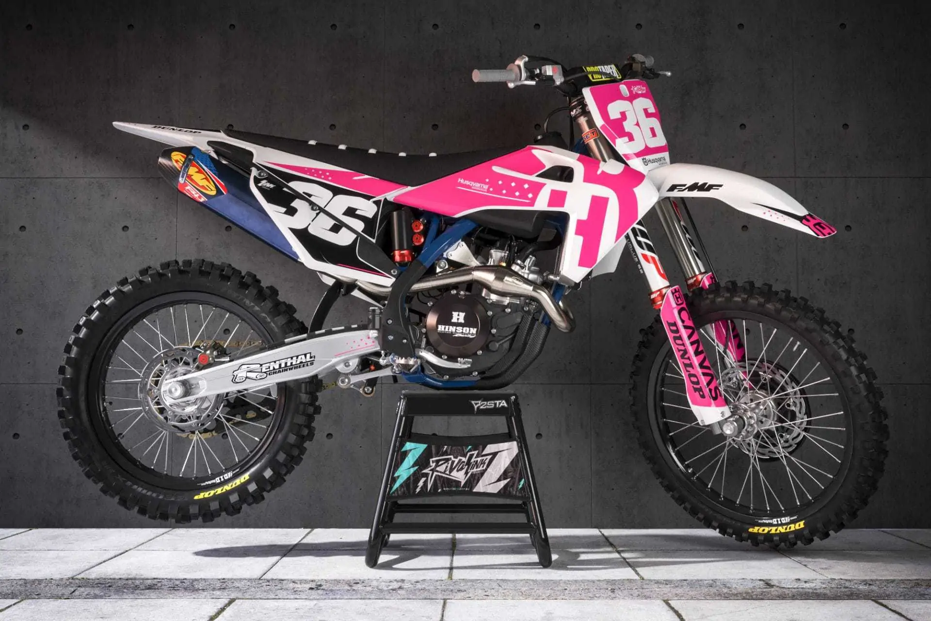 HUSQVARNA ‘RAPTOR PINK’ KIT – Rival Ink Design Co
