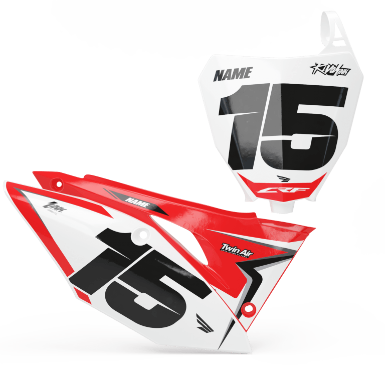 'STOCKER' NUMBER BOARD SET - HONDA | Rival Ink Design Co