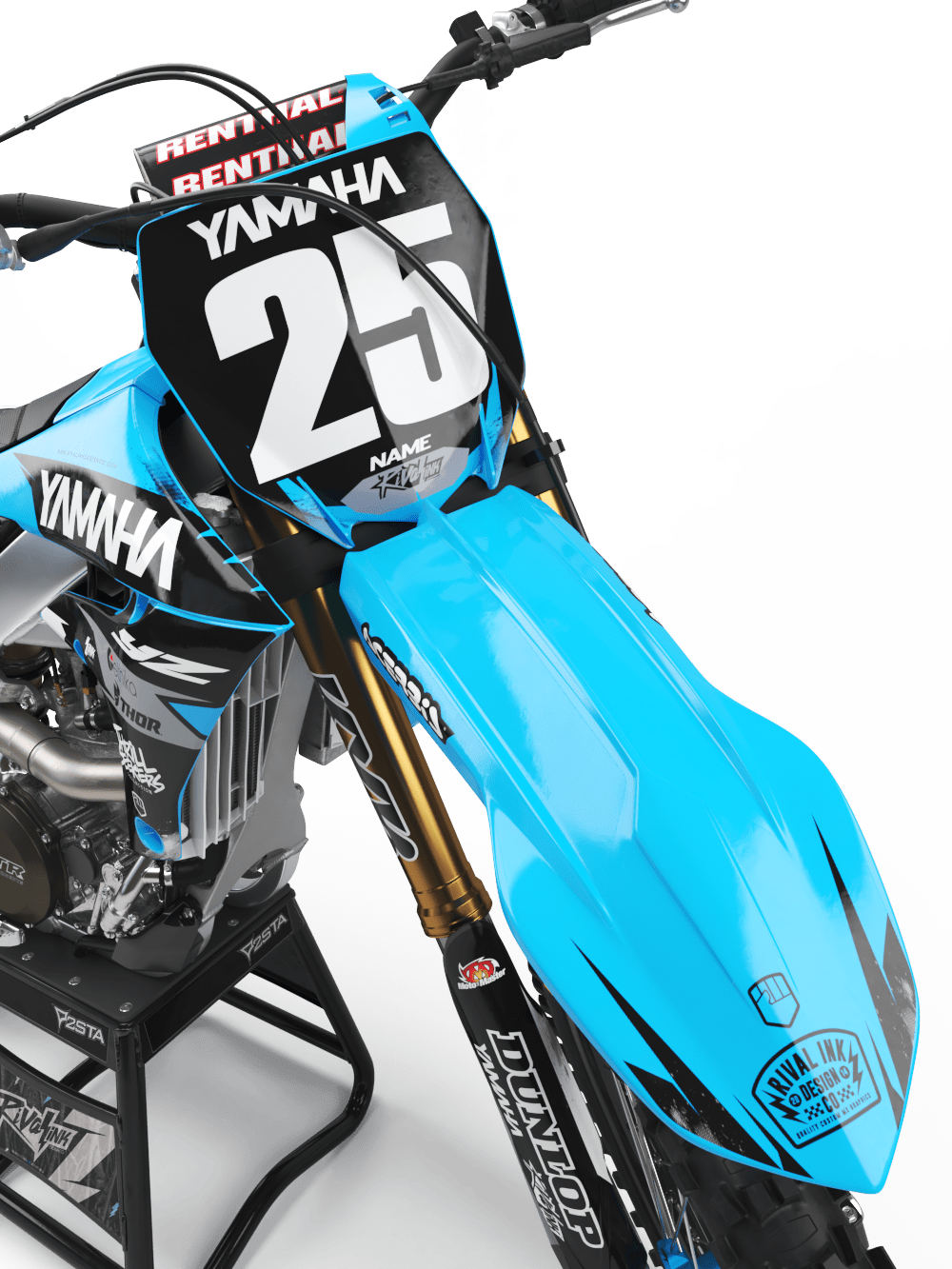 YAMAHA ‘DELUSION LIGHT BLUE’ KIT – Rival Ink Design Co