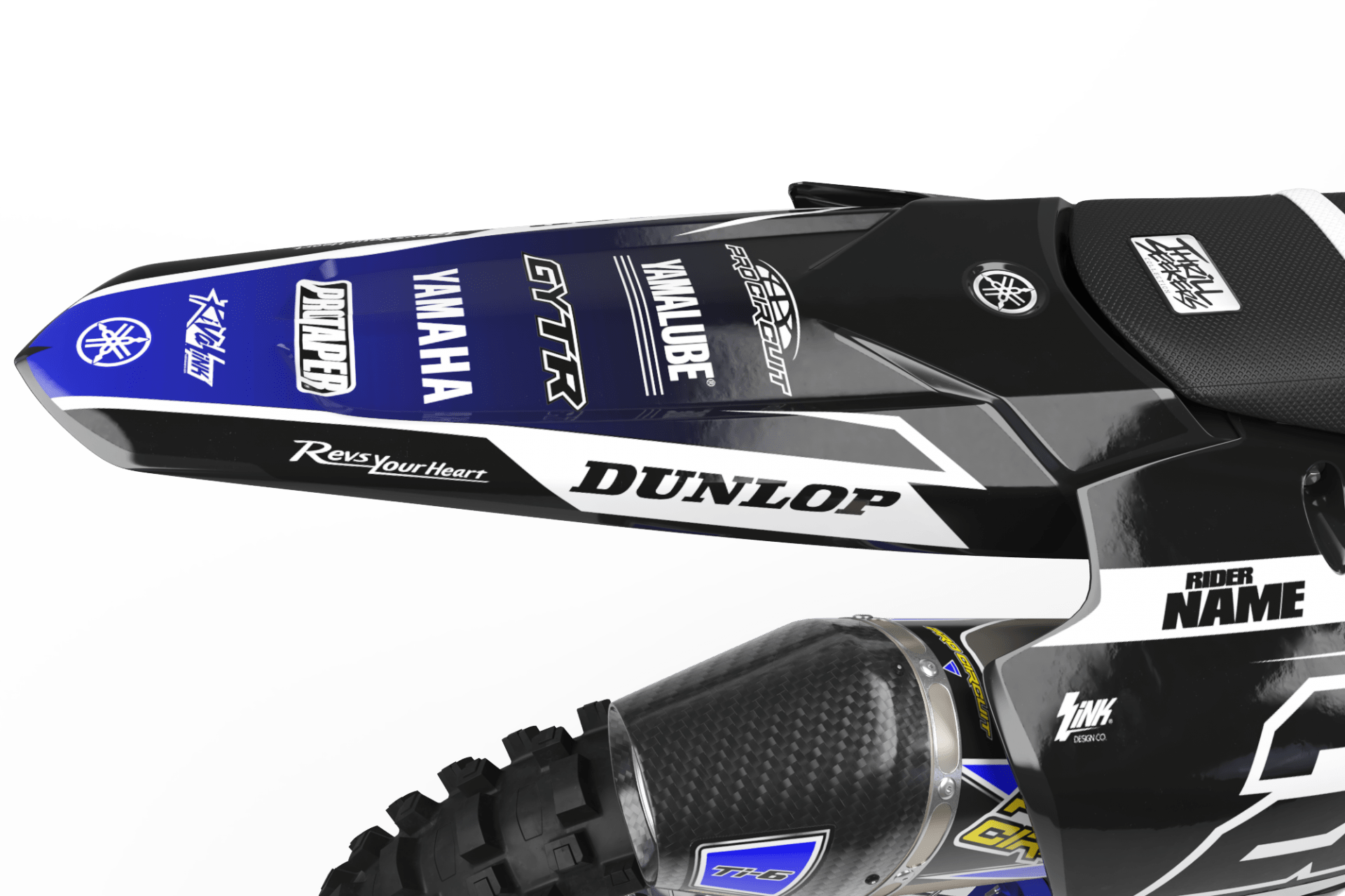 YAMAHA ‘SUMMIT BLUE’ KIT – Rival Ink Design Co