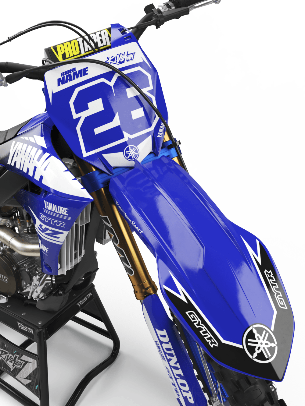 YAMAHA ‘SUMMIT BLUE’ KIT – Rival Ink Design Co