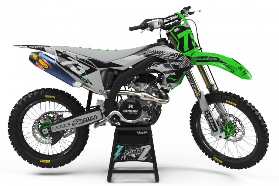 KAWASAKI ‘RACE READY GREEN’ KIT – Rival Ink Design Co