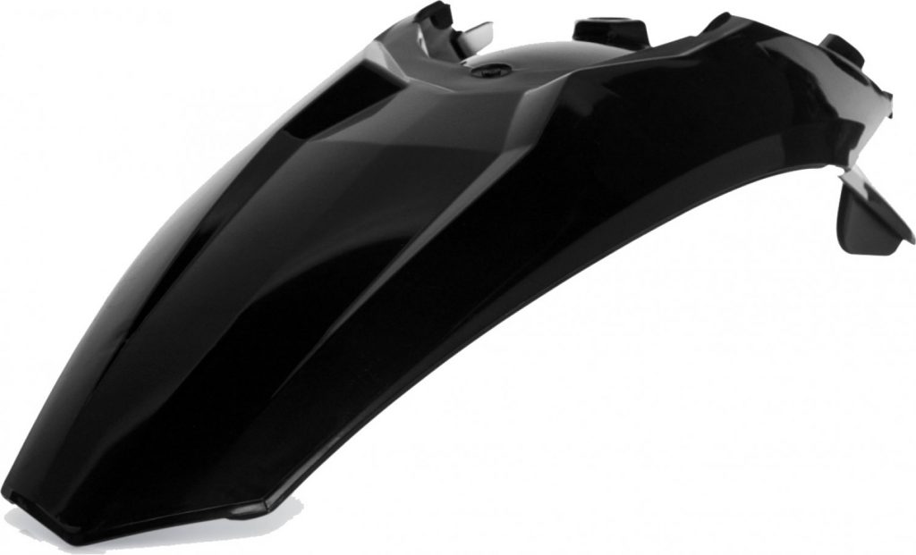 ACERBIS REAR FENDER KTM EXC EXCF 12-16 BLACK | Rival Ink Design Co