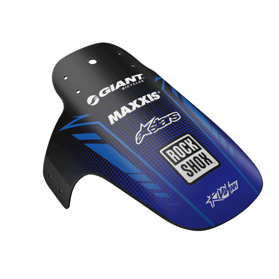 CUSTOM MTB FENDER - RAZOR BLUE | Rival Ink Design Co