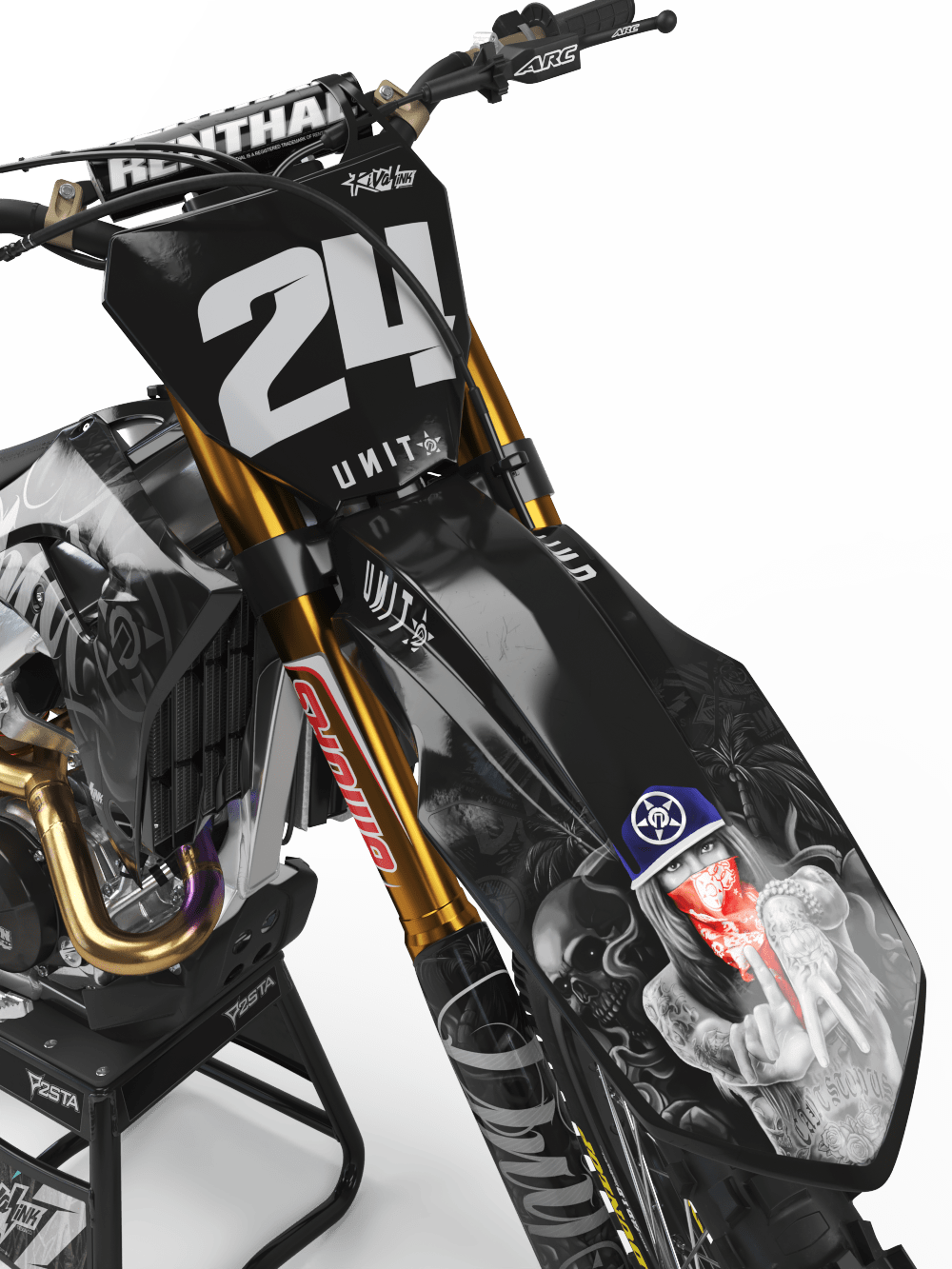 UNIT ‘SOUTH CENTRAL’ KIT (ALL BIKES) – Rival Ink Design Co