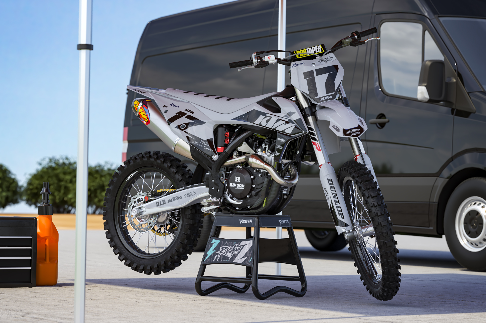 KTM ‘CARVE GREY’ KIT – Rival Ink Design Co