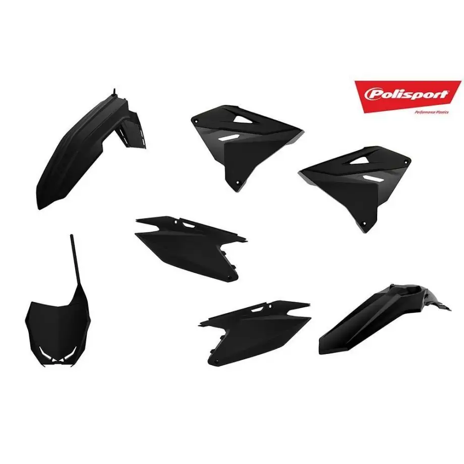 POLISPORT MX KIT - RESTYLE - SUZUKI RM125/250 01-08 - BLACK | Rival Ink ...