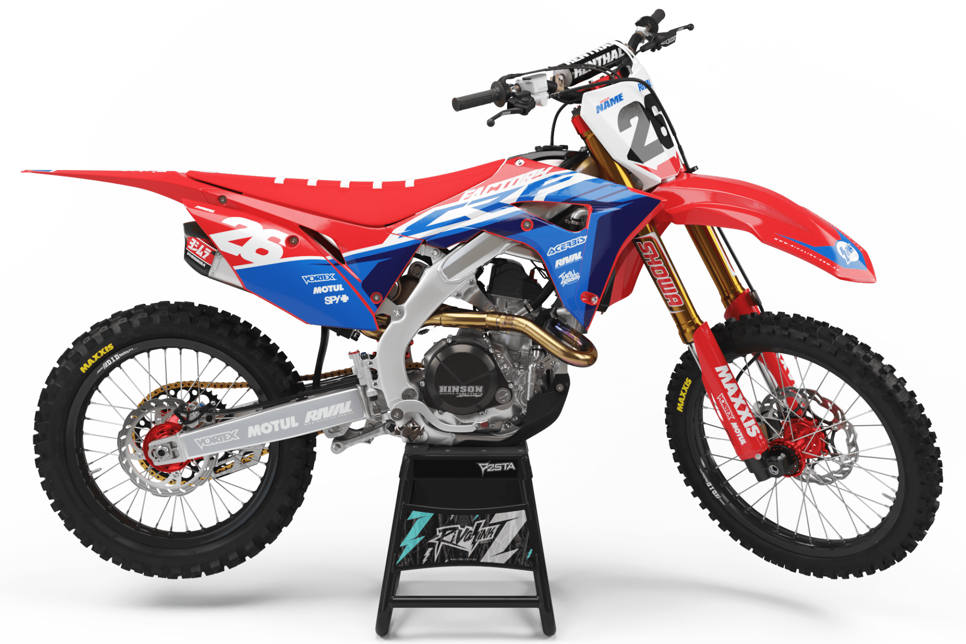 HONDA ‘BOOST BLUE’ KIT – Rival Ink Design Co