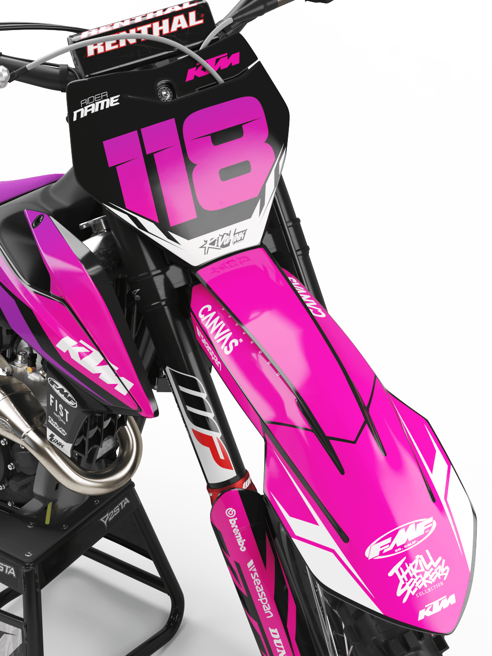 KTM ‘SWITCH PINK’ KIT – Rival Ink Design Co