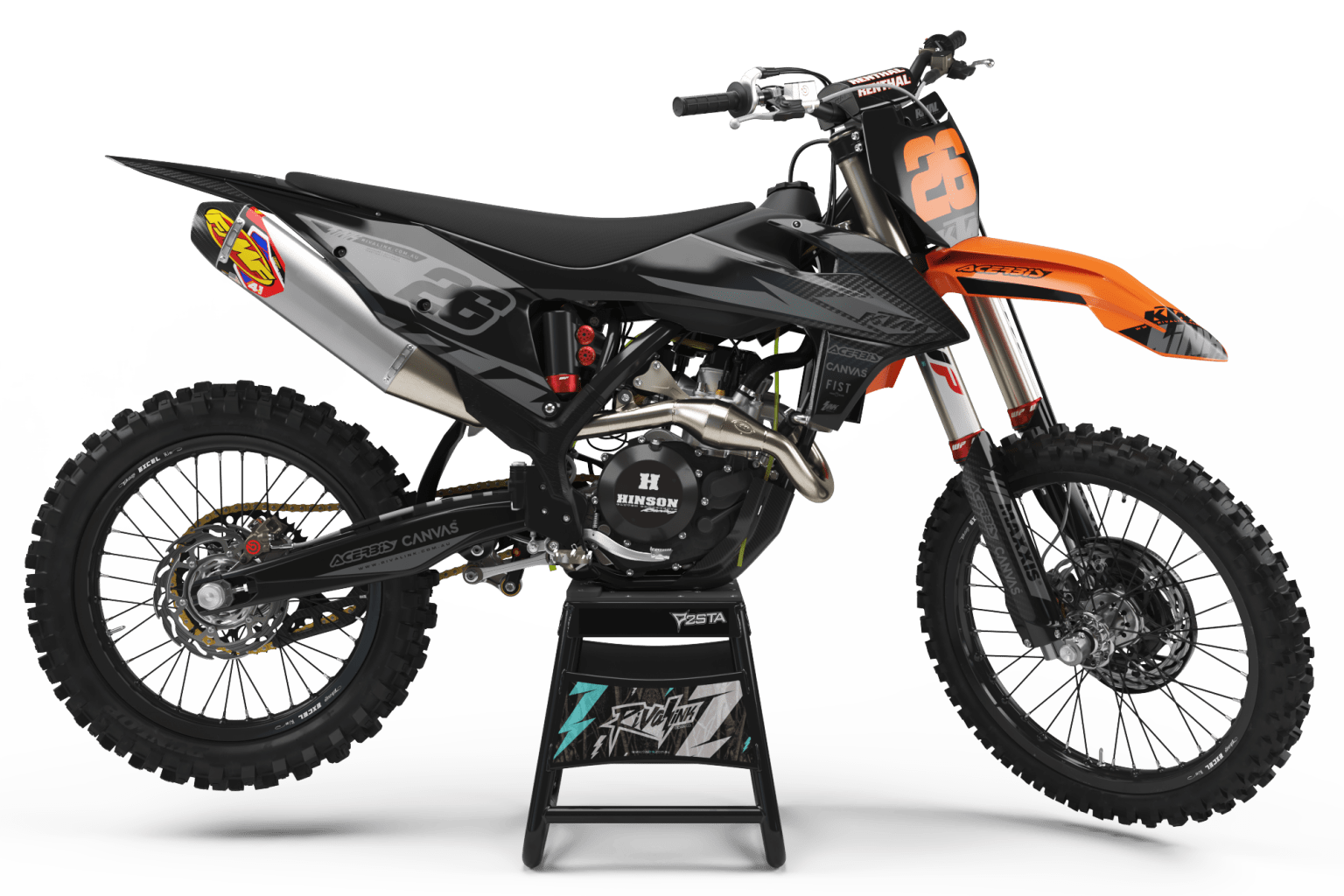 KTM 'CARBON ORANGE' KIT | Rival Ink Design Co