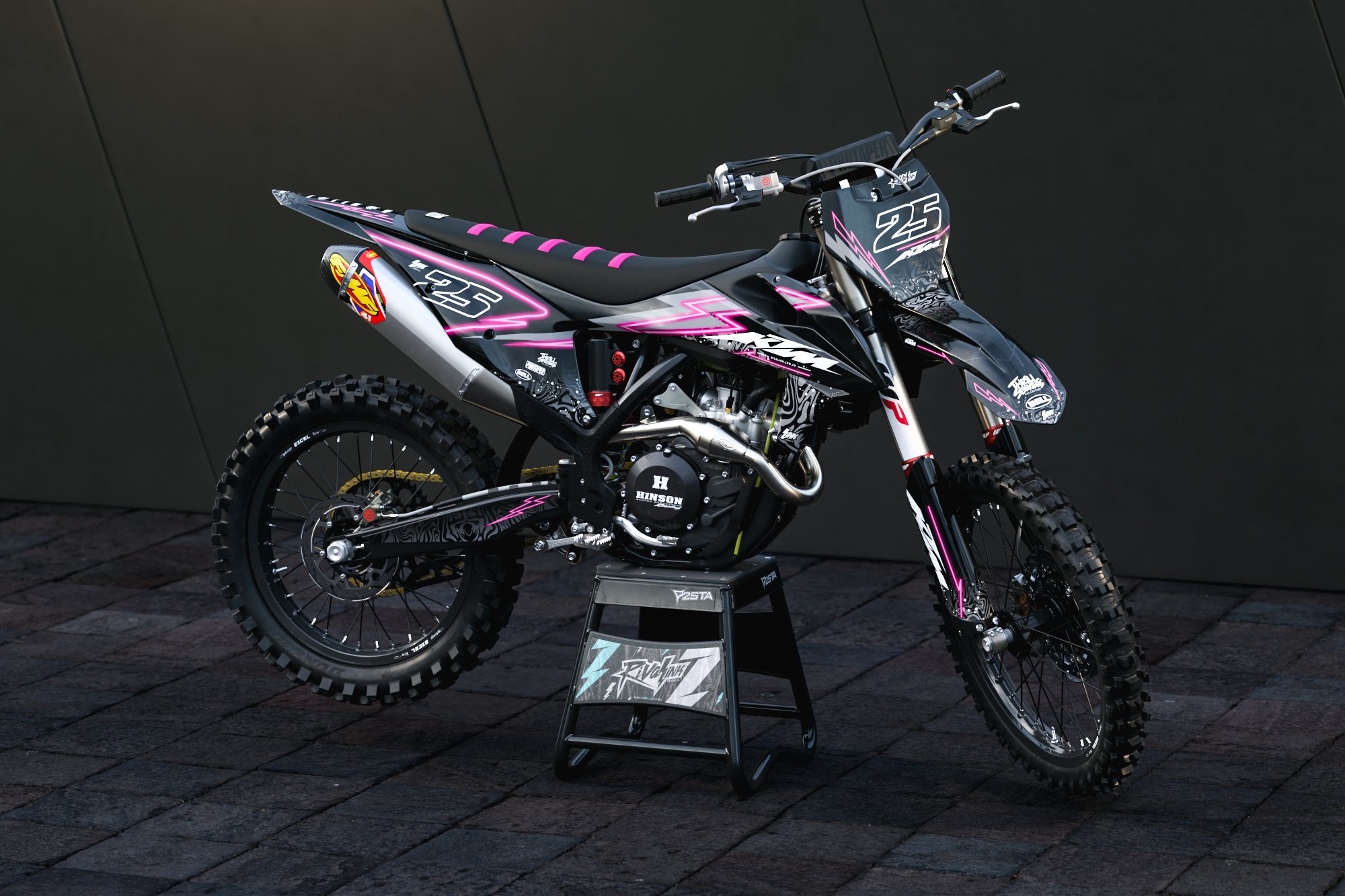 KTM 'AFTERGLOW PINK' KIT | Rival Ink Design Co