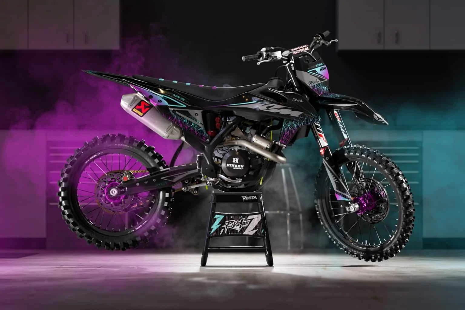 KTM 'SHIMMER PURPLE' KIT | Rival Ink Design Co