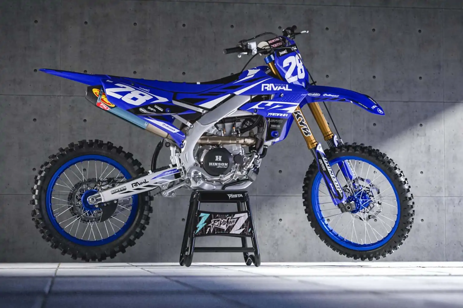 YAMAHA 'SURFACE BLUE' KIT | Rival Ink Design Co