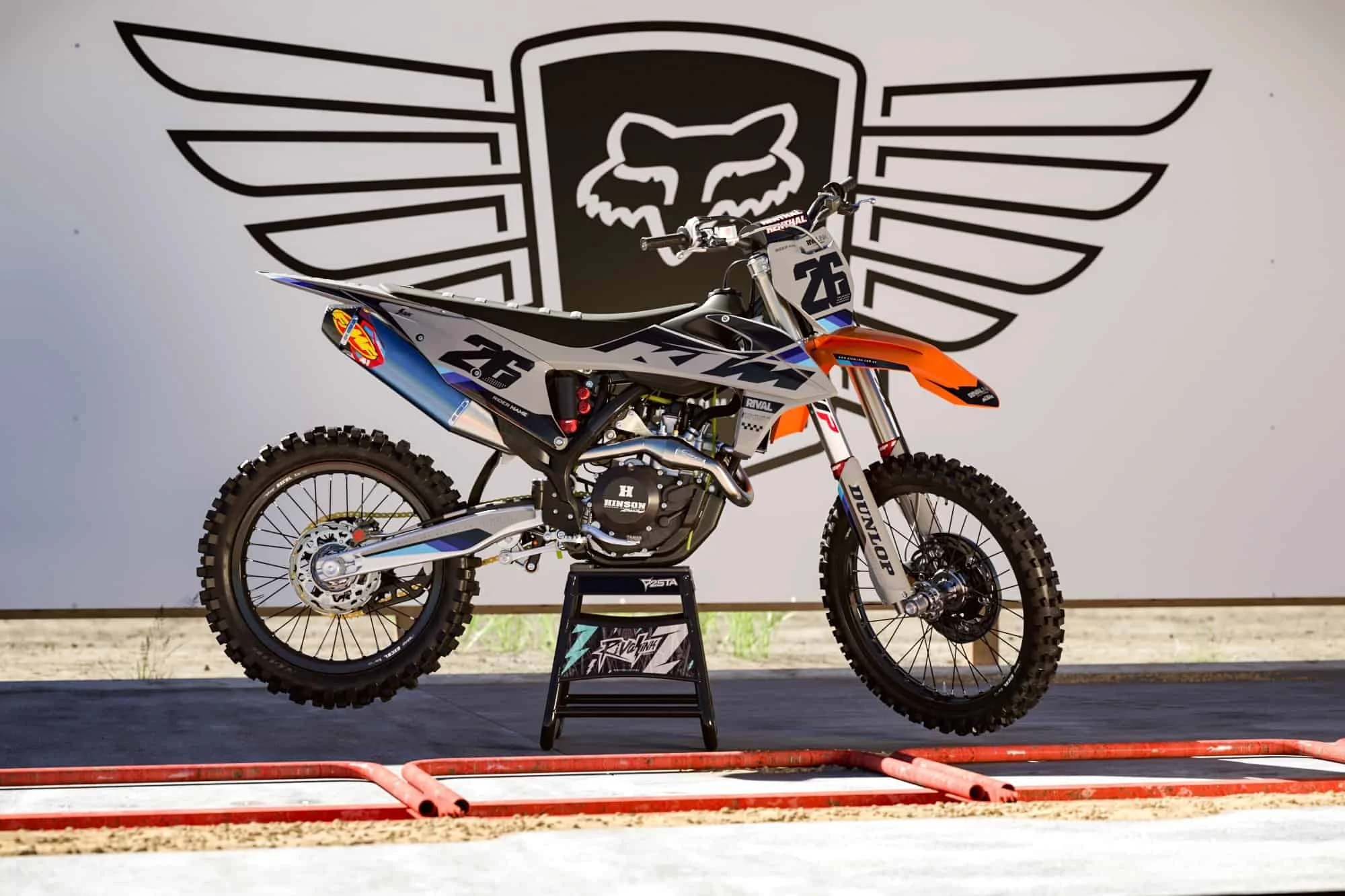 KTM SLIPSTREAM GREY Graphics Kit – Rival Ink Design Co