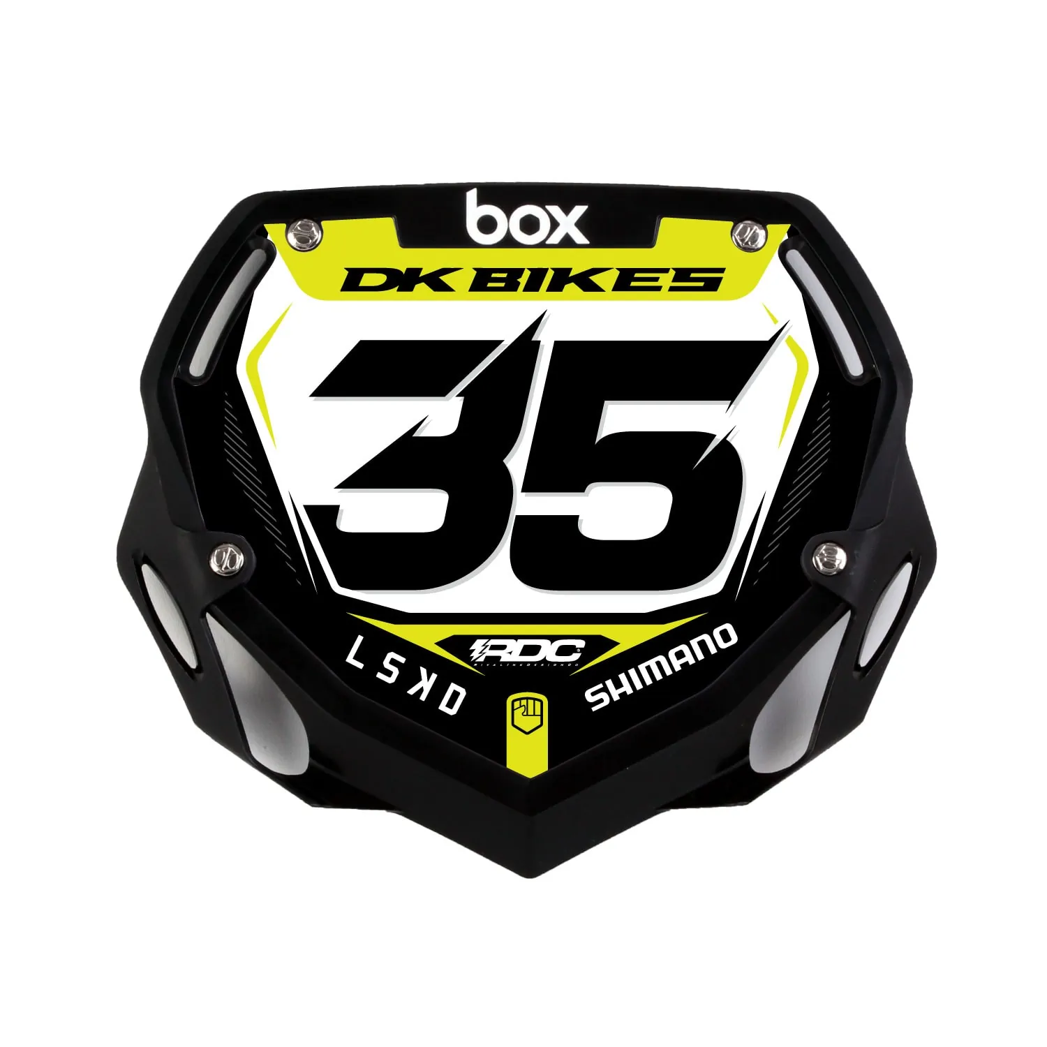 BOX CUSTOM BMX PLATE 'ATTACK' | Rival Ink Design Co