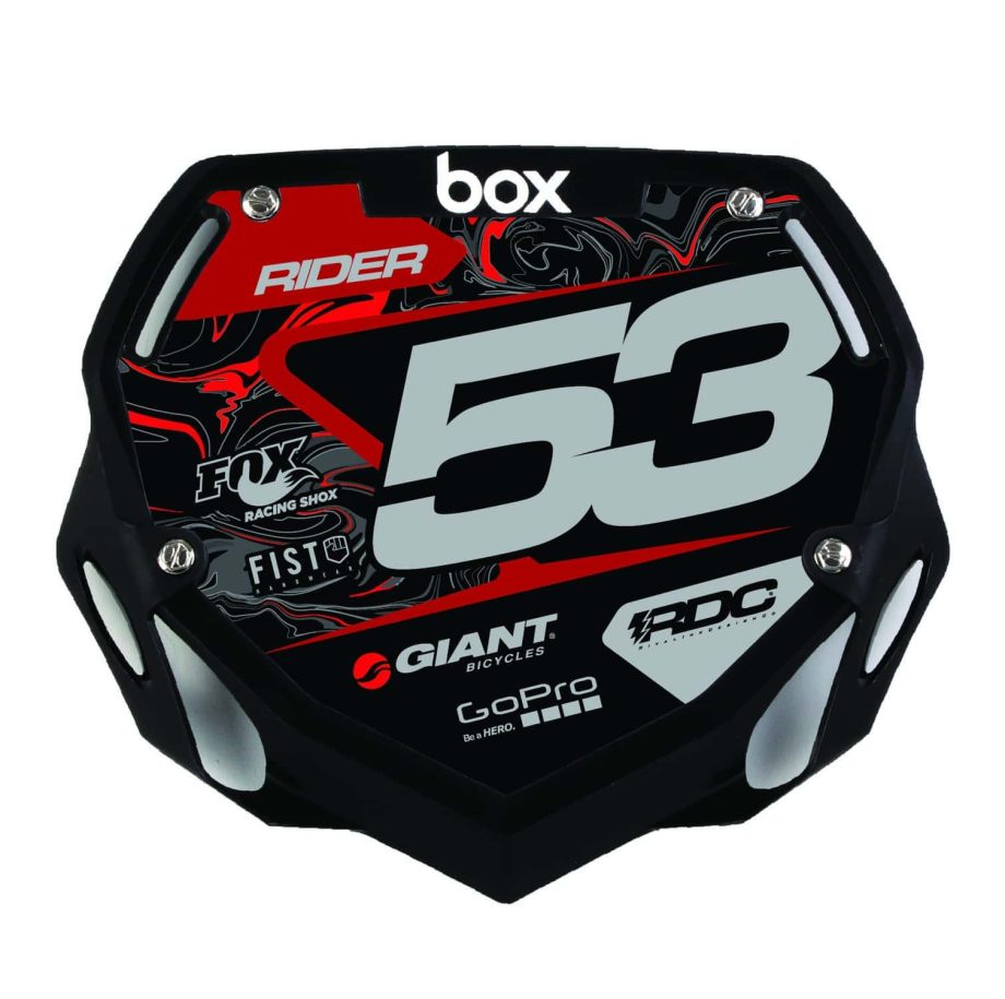 BOX CUSTOM BMX PLATE 'SWIRL' | Rival Ink Design Co