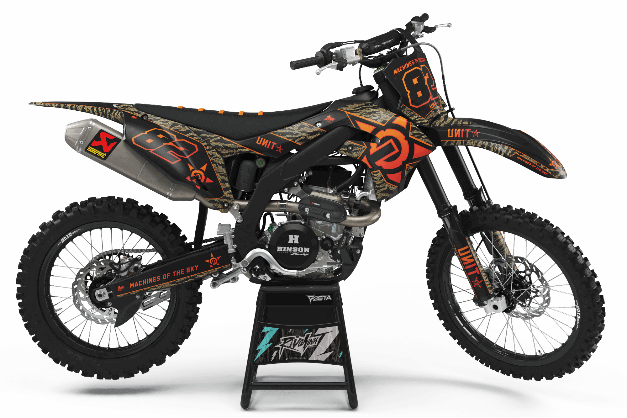 UNIT UNKNOWN Graphics Kit (All Bikes) – Rival Ink Design Co