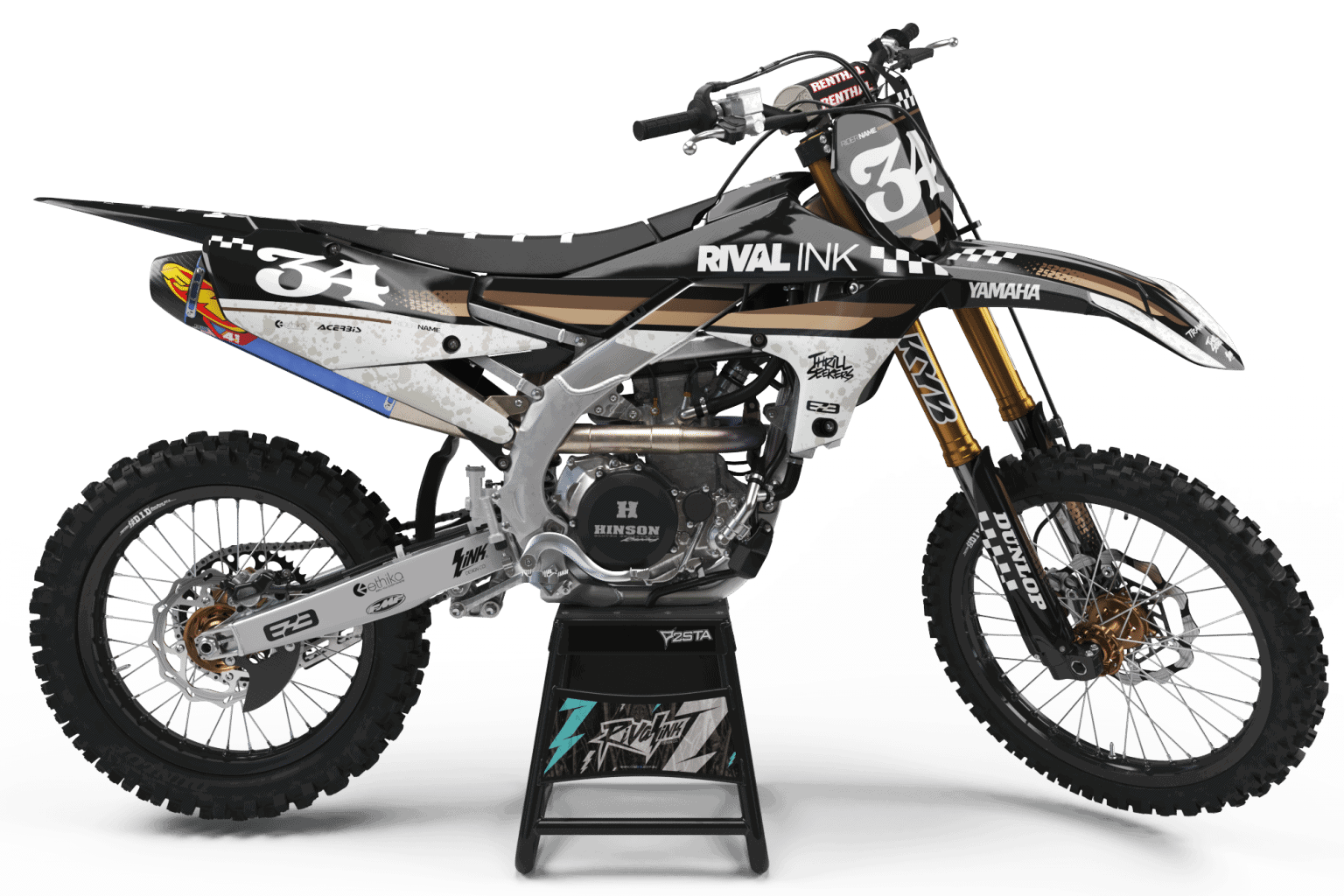 Yamaha BLEACH' KIT Graphics Kit | Rival Ink Design Co