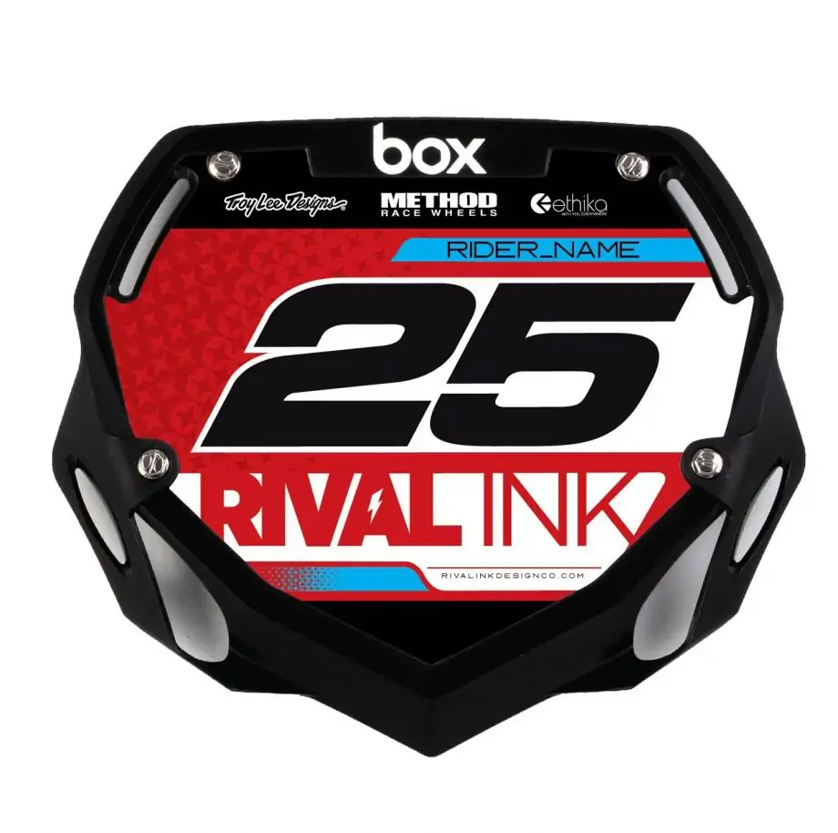 BOX CUSTOM BMX PLATE 'ANAHEIM' | Rival Ink Design Co