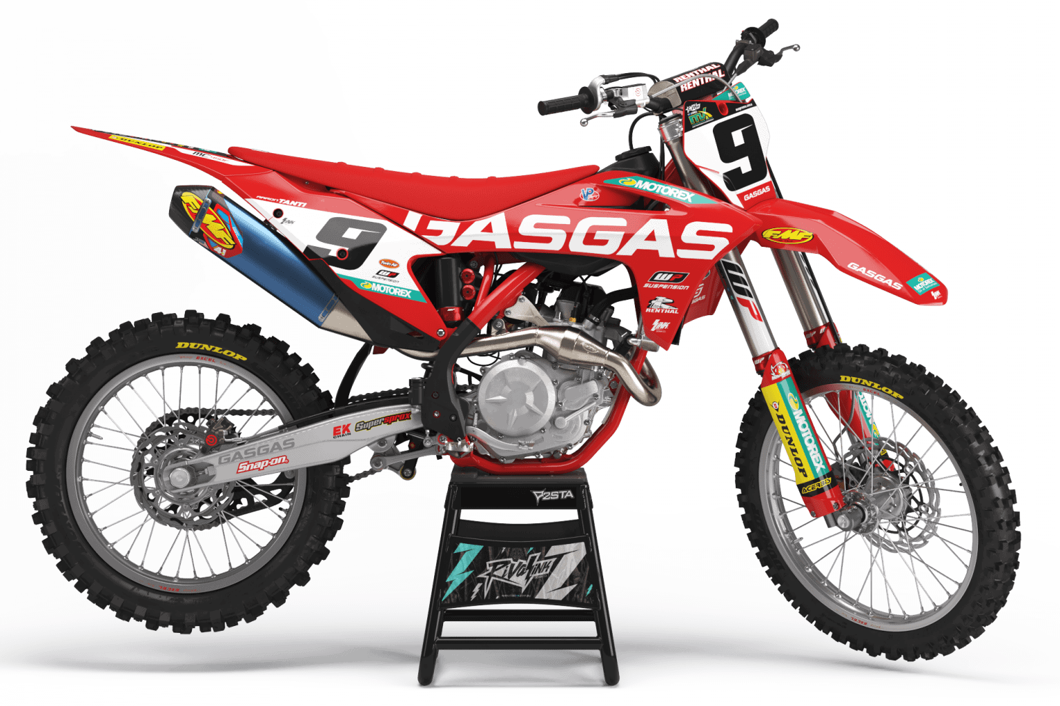 GASGAS FACTORY AUS TEAM 2021 Graphics Kit | Rival Ink Design Co
