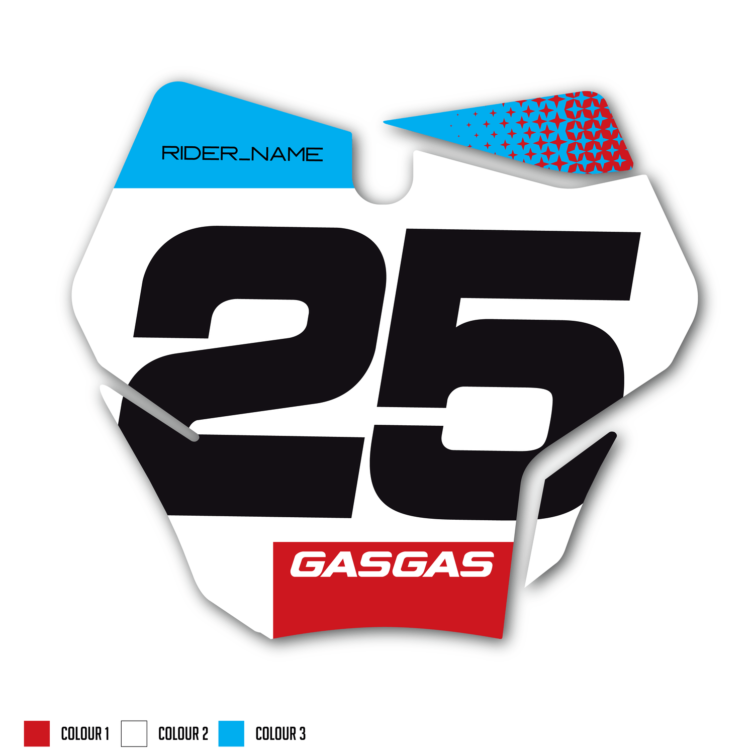 GASGAS Front Plate Graphic | Rival Ink Design Co