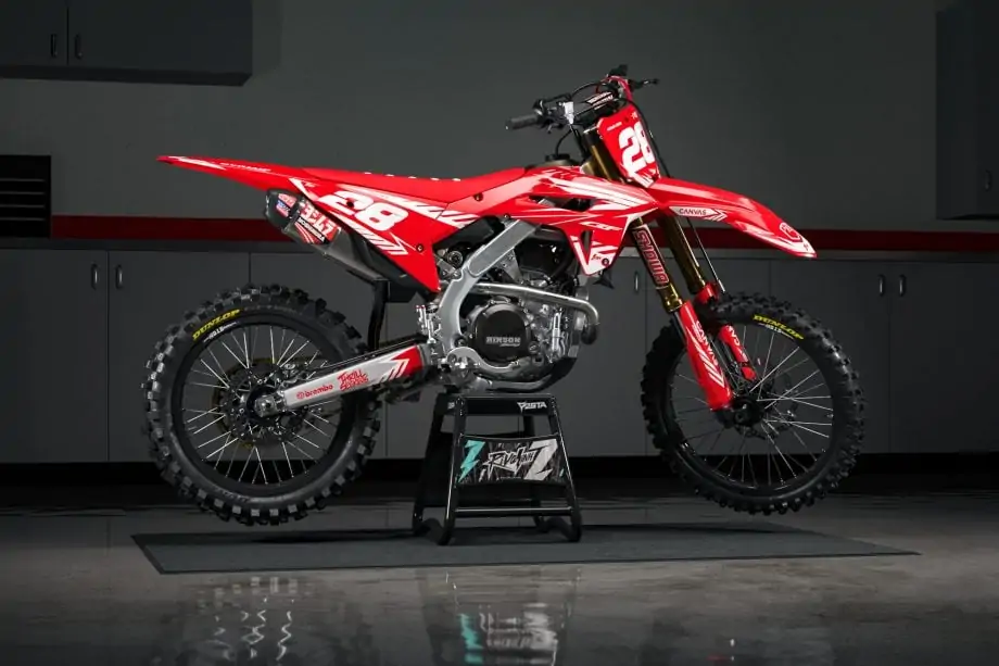 Honda HIGHLIGHTER RED Graphics Kit – Rival Ink Design Co