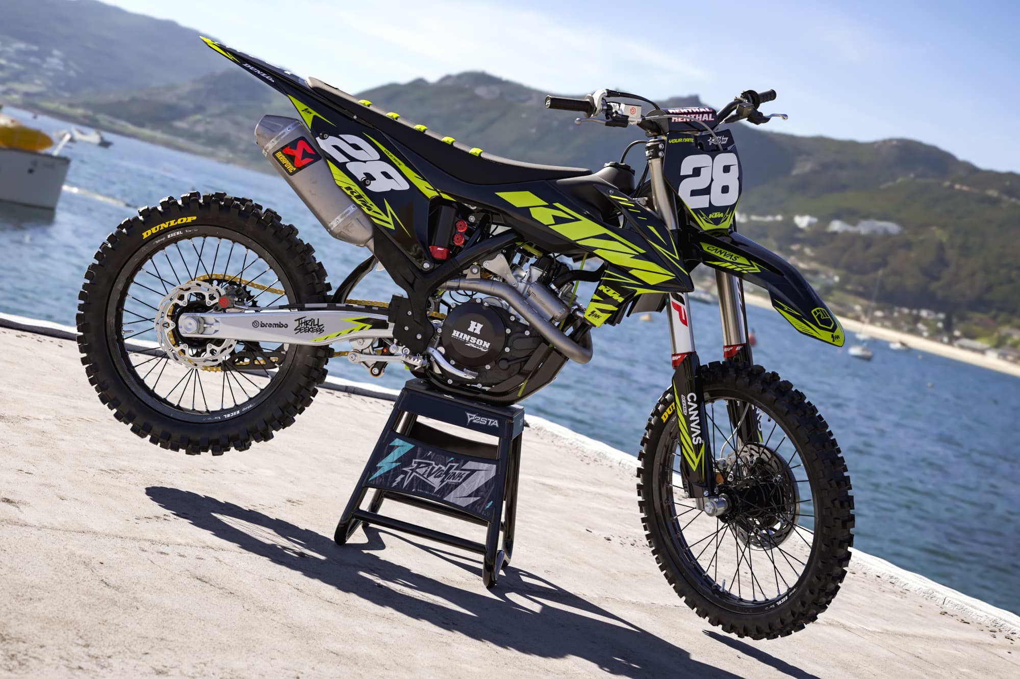 KTM HIGHLIGHTER Graphics Kit – Rival Ink Design Co