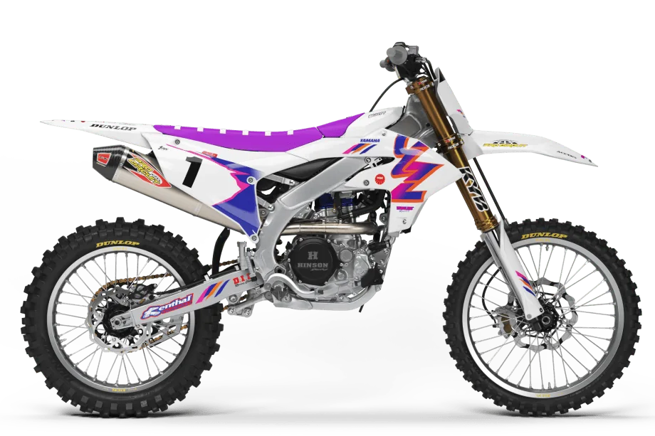 YAMAHA YZ250F 24-25 YZ450 23-25 Factory Pre-Made Graphics Kit | Rival ...