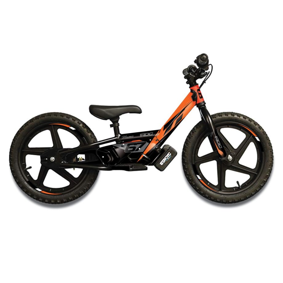 Stacyc RHYTHM ORANGE Graphics Kit | Rival Ink Design Co