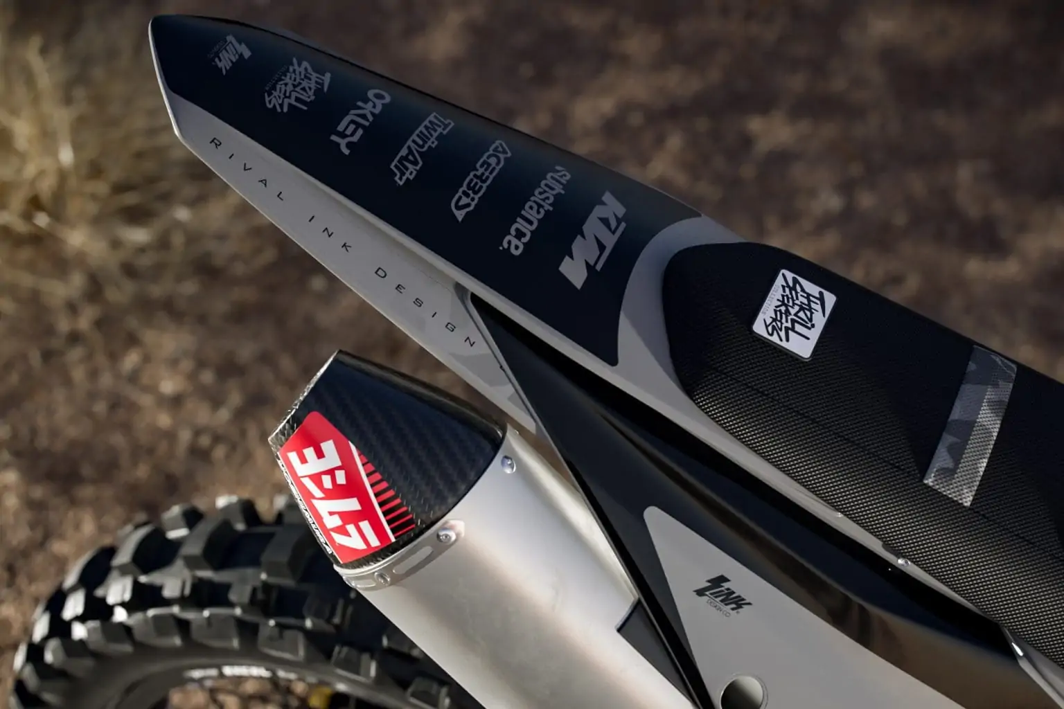 KTM LEGION GREY Graphics Kit | Rival Ink Design Co