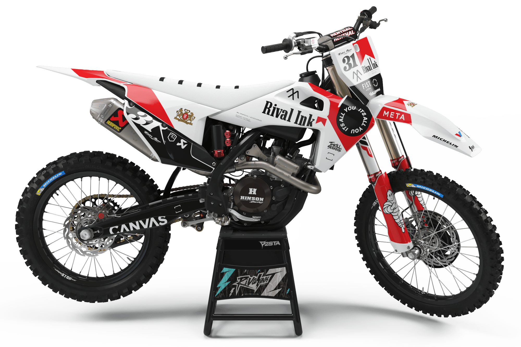 KOM Graphics Kit(All Bikes) – Rival Ink Design Co