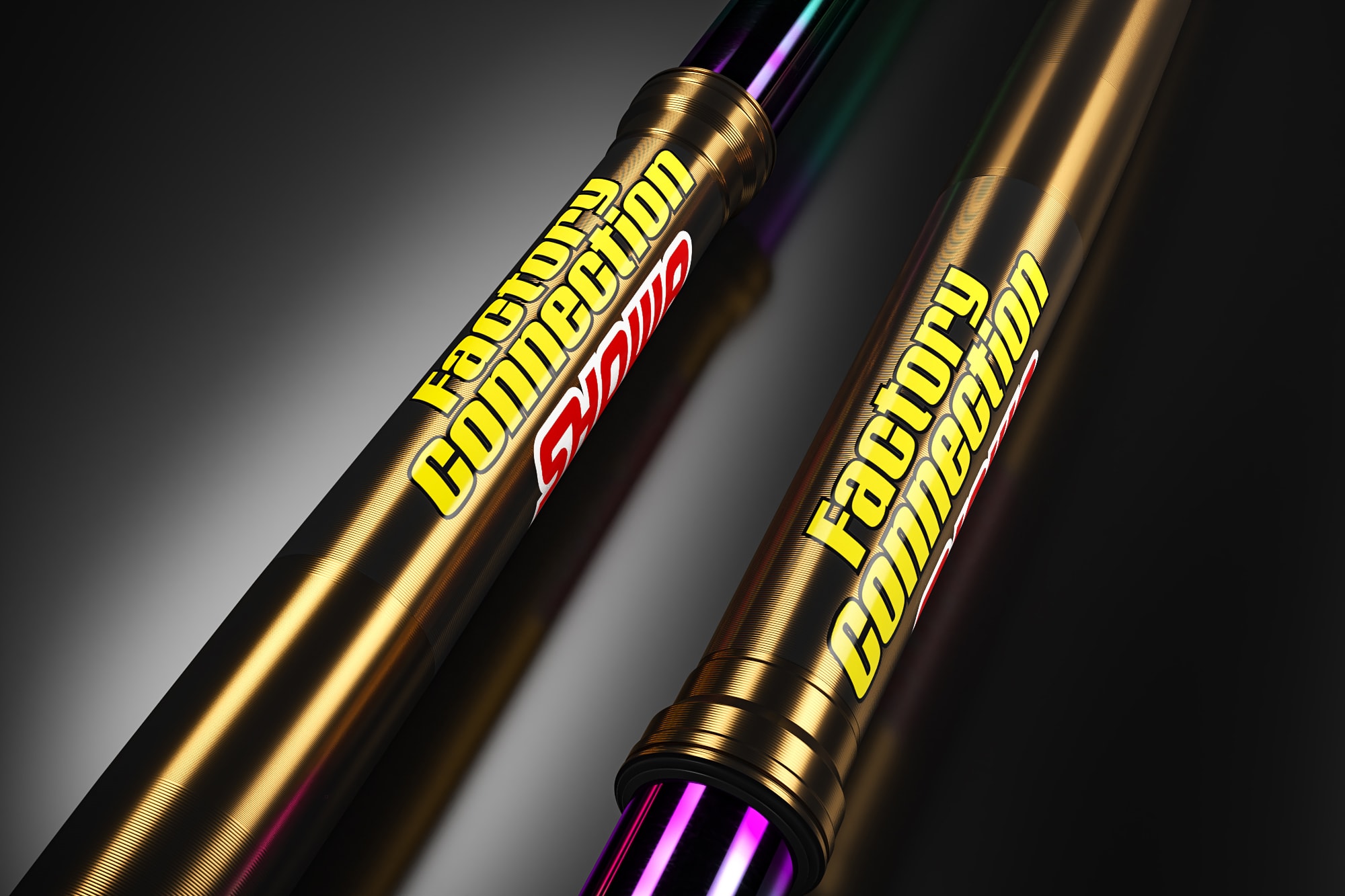 FACTORY CONNECTION SHOWA Fork Wraps - Clear | Rival Ink Design Co