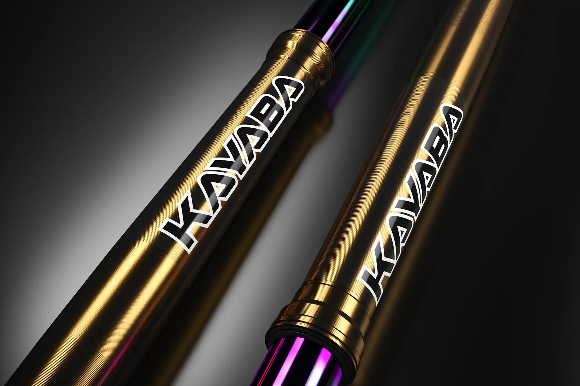 KYB RETRO Fork Wraps - Clear | Rival Ink Design Co