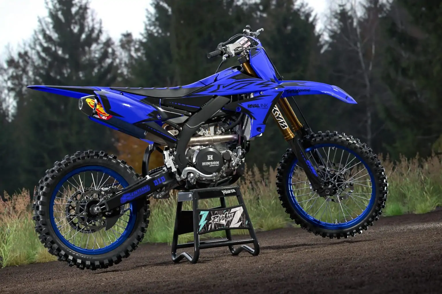 Yamaha FIESTA Graphics Kit | Rival Ink Design Co