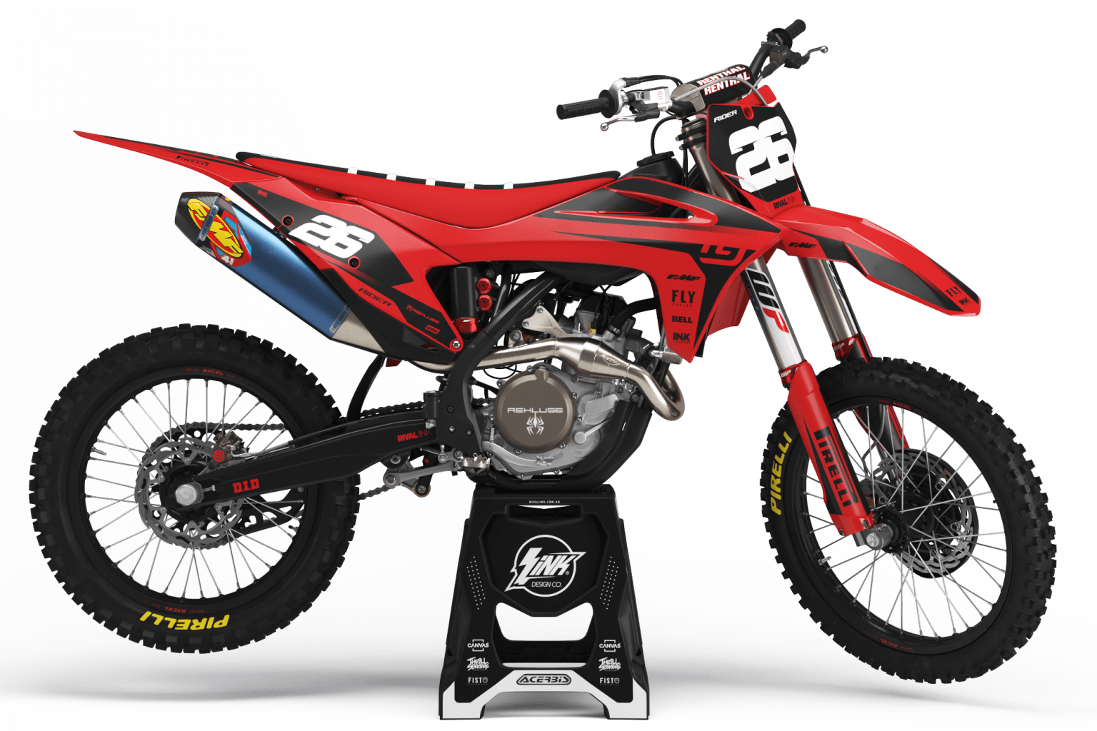 GASGAS BATTLEGROUND Graphics Kit | Rival Ink Design Co