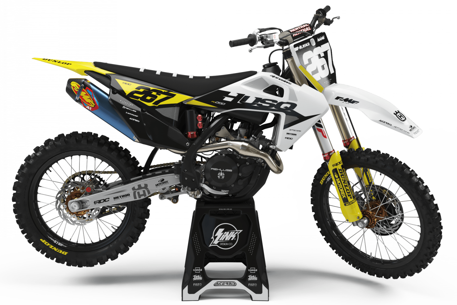 Husqvarna ADDAX Graphics Kit | Rival Ink Design Co