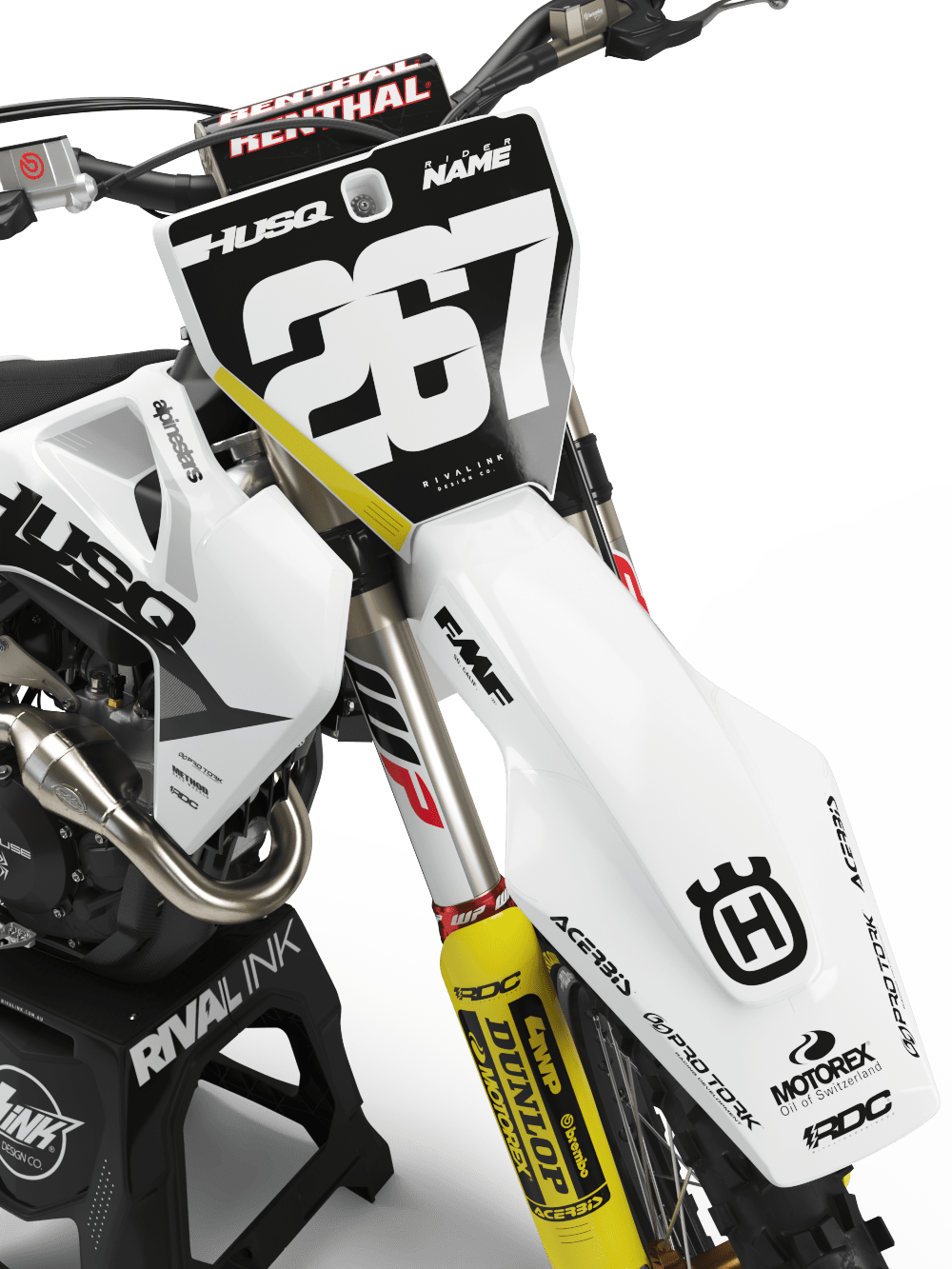 Husqvarna ADDAX Graphics Kit – Rival Ink Design Co