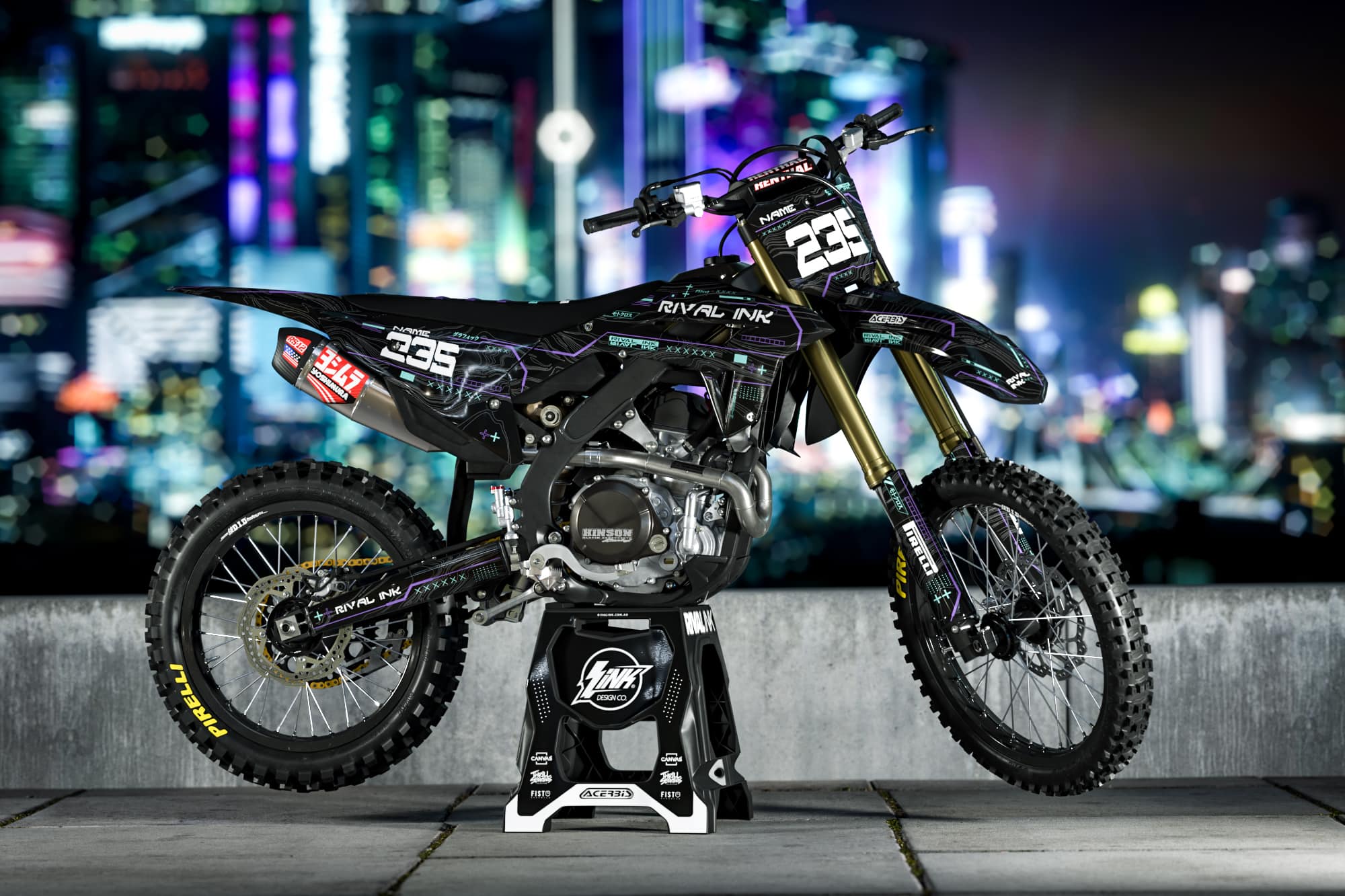 Honda MODULE PURPLE Graphics Kit – Rival Ink Design Co