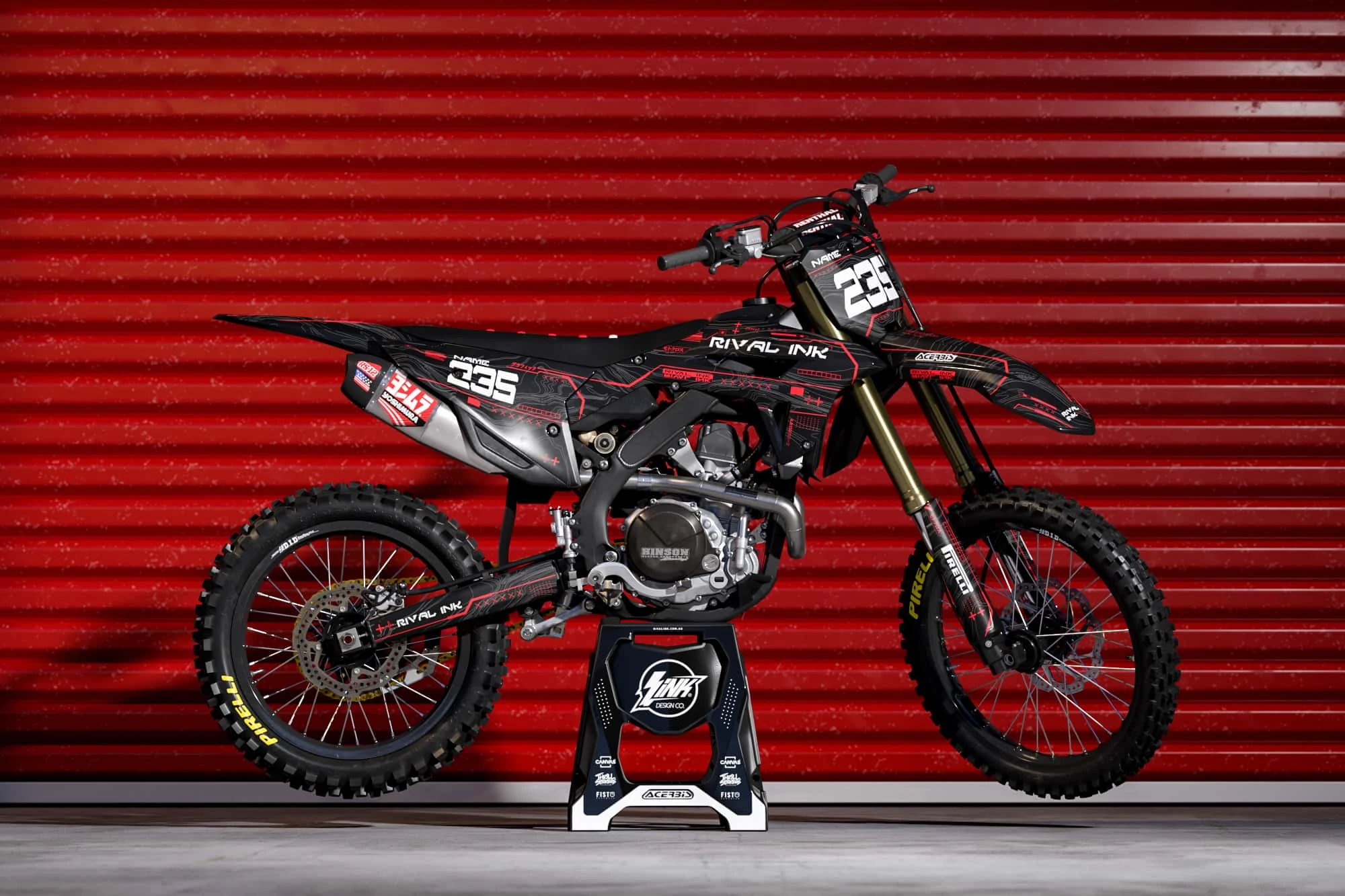 Honda MODULE RED Graphics Kit – Rival Ink Design Co