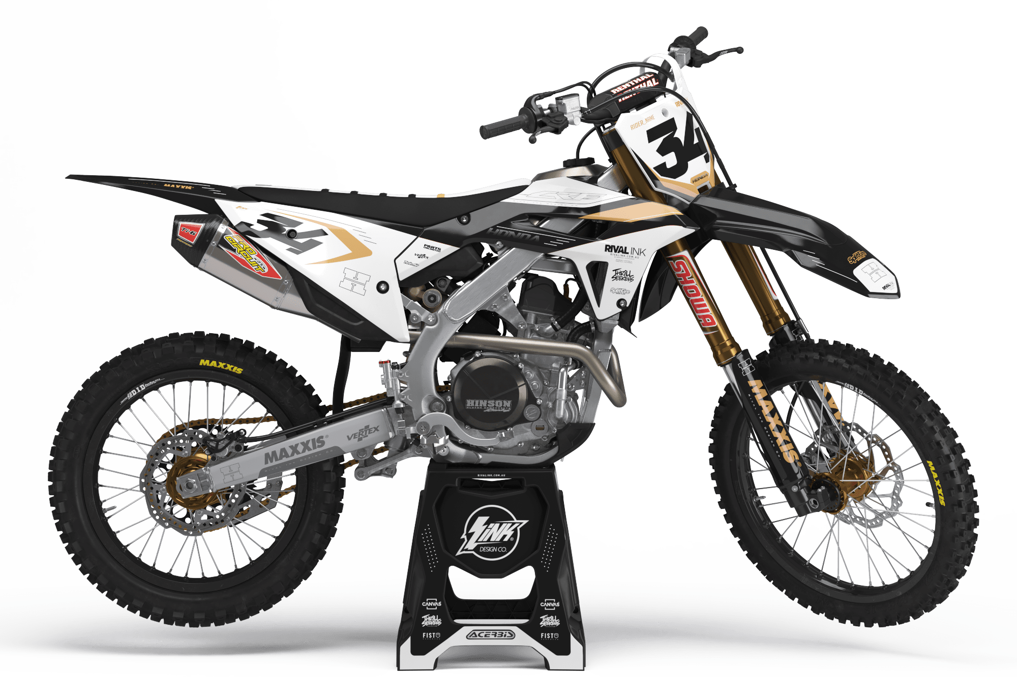 Honda ACCESS BLACK Graphics Kit – Rival Ink Design Co