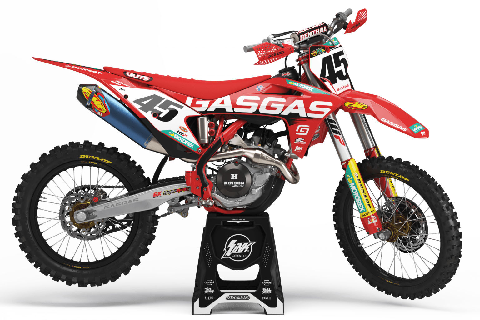 GASGAS FACTORY AUS TEAM 2022 Graphics Kit | Rival Ink Design Co