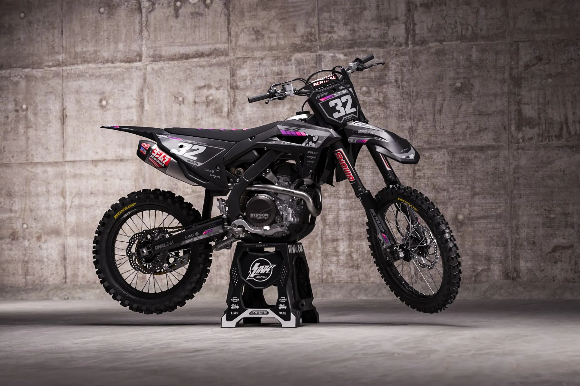 Honda CLOAK PURPLE Graphics Kit – Rival Ink Design Co