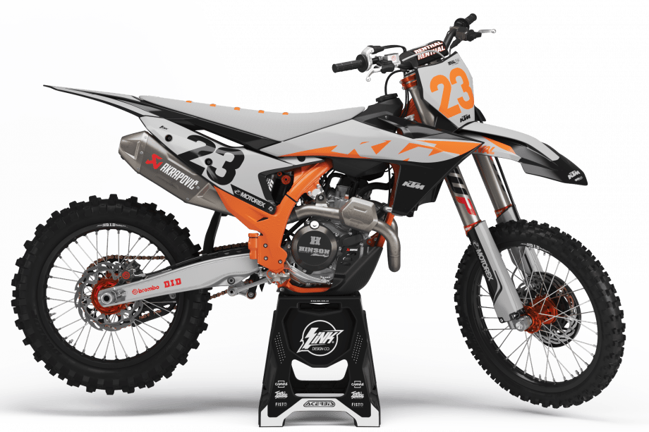 KTM LINEUP GREY Graphics Kit – Rival Ink Design Co