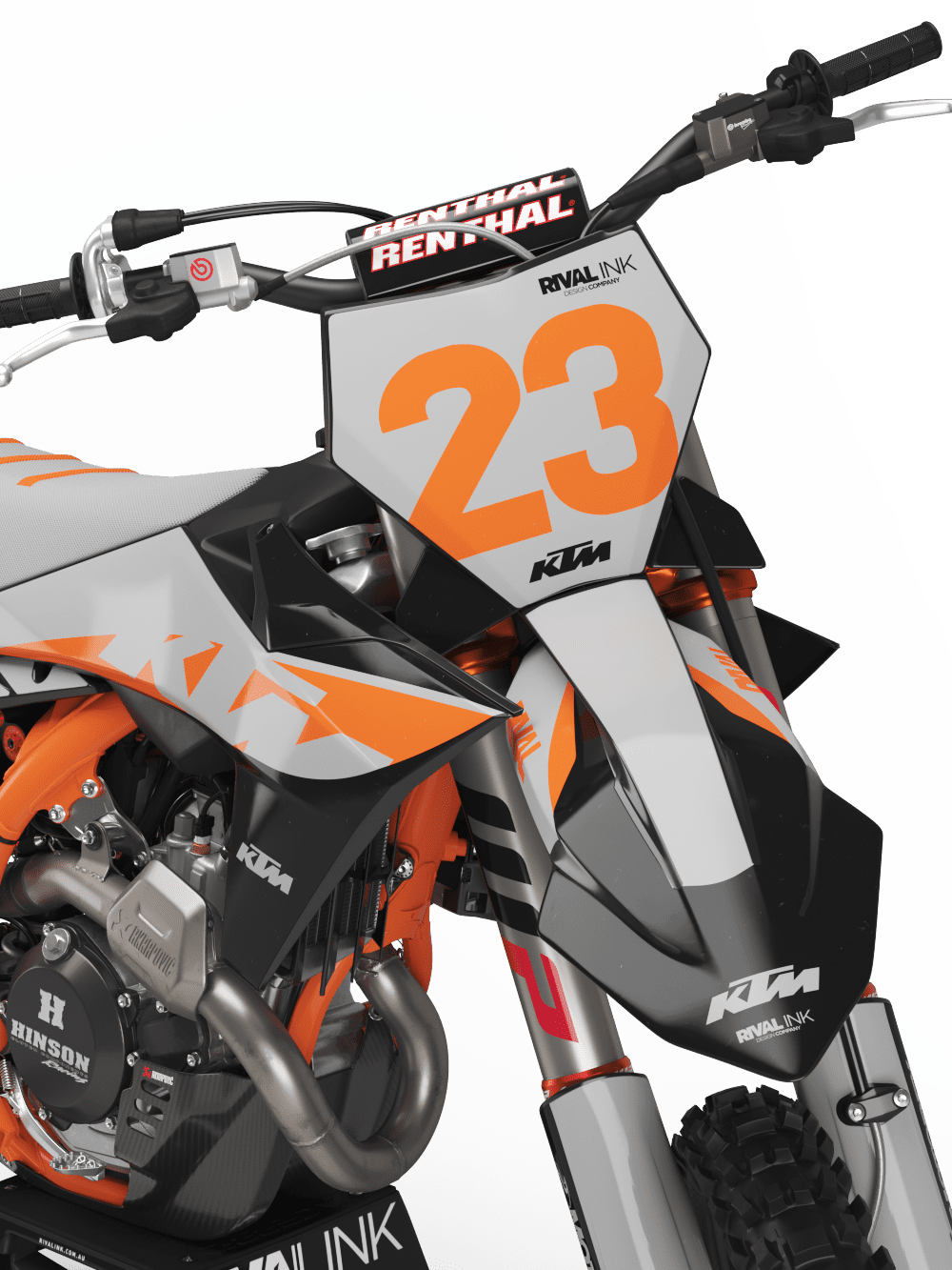 KTM LINEUP GREY Graphics Kit – Rival Ink Design Co