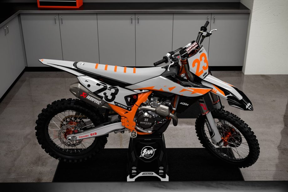 KTM LINEUP GREY Graphics Kit – Rival Ink Design Co